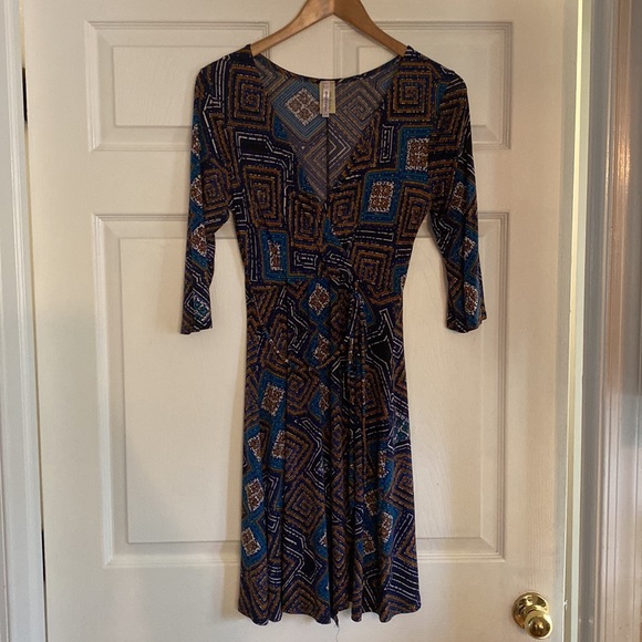 Purple Rain | Dresses | Purple Rain Faux Wrap Dress | Poshmark